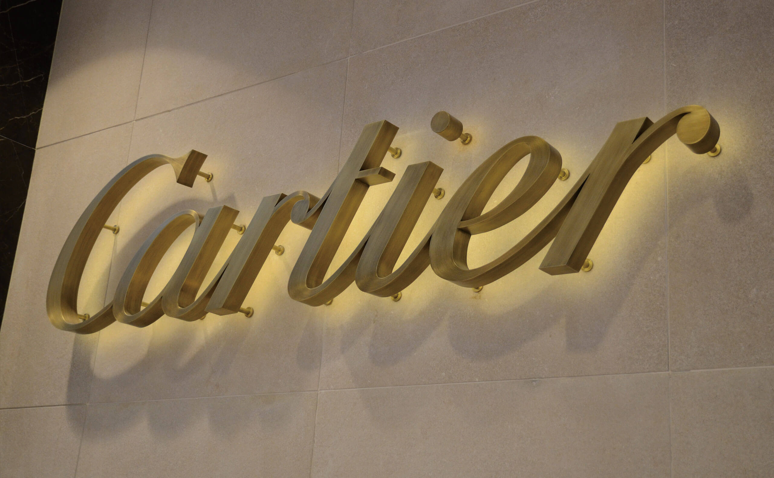 Business sign for indoor & outdoor commercial, LED lighted