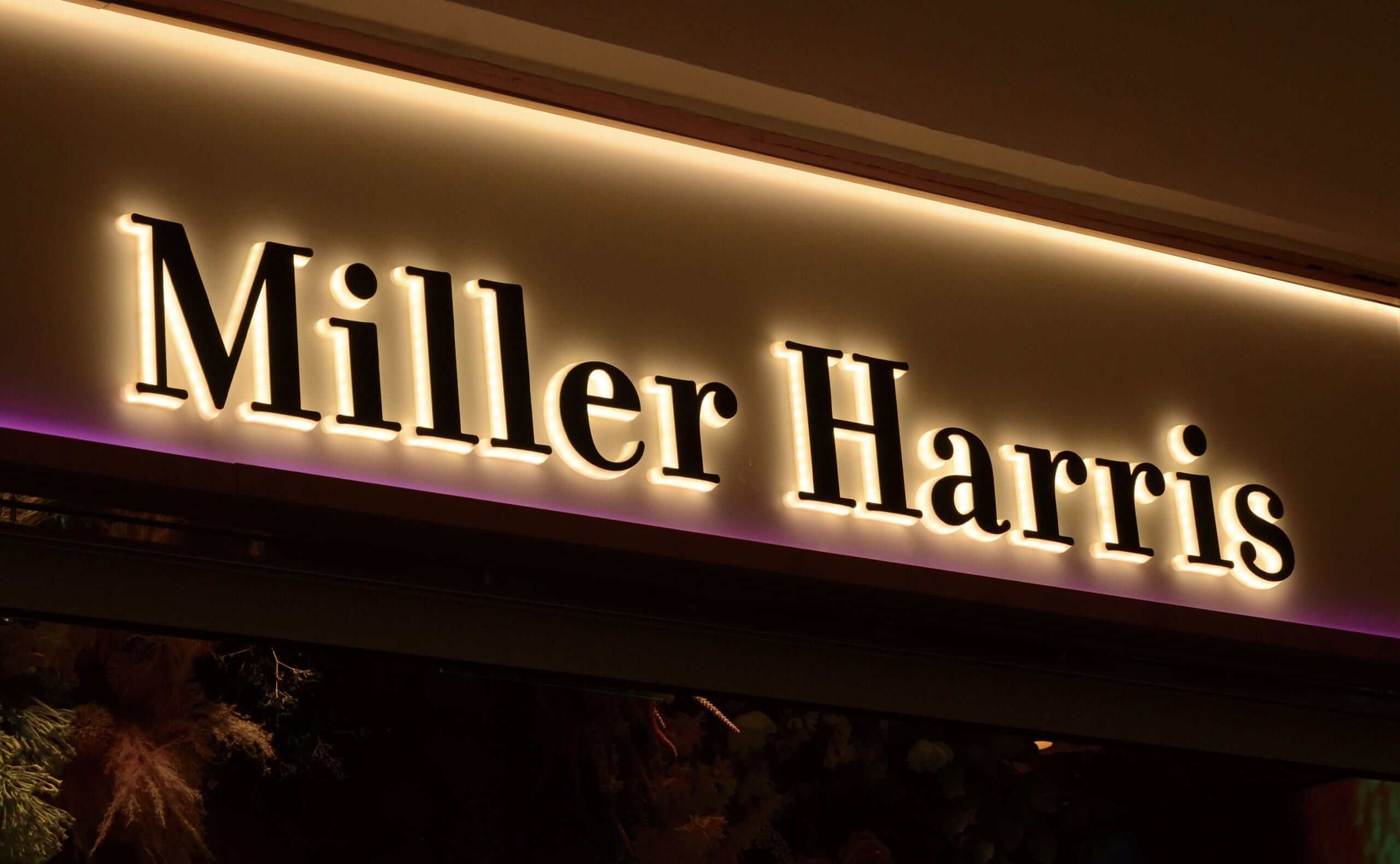 Side Lit Channel Letters With Black Acrylic Front Surface ...